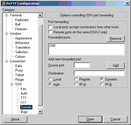Secure Web Browsing with DD-WRT/OpenWRT, Dynamic DNS, SSH, and Firefox: goelweb.com